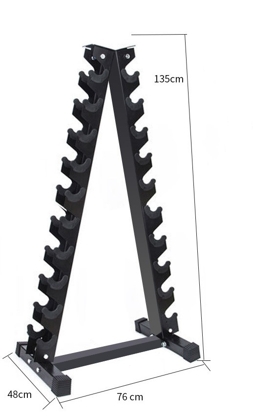 A Frame Dumbbell Rack